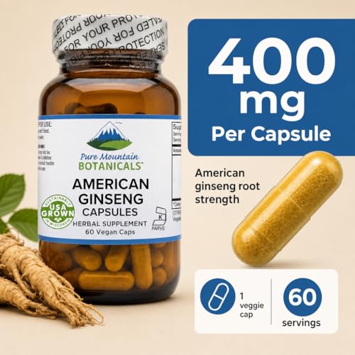 ginseng root capsules for endurance