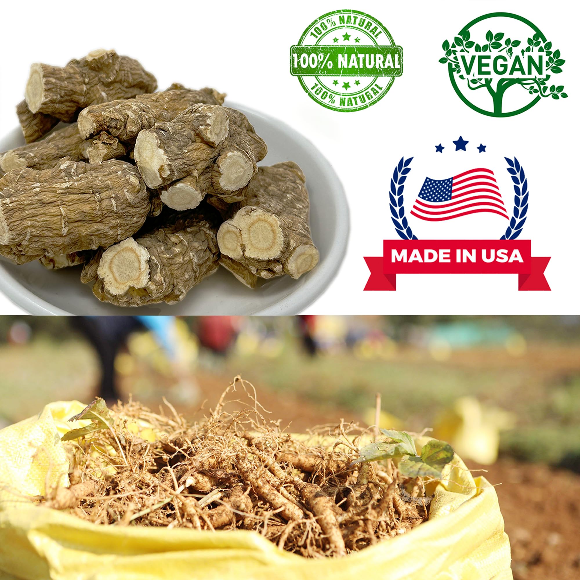 ginseng root for vitality boost
