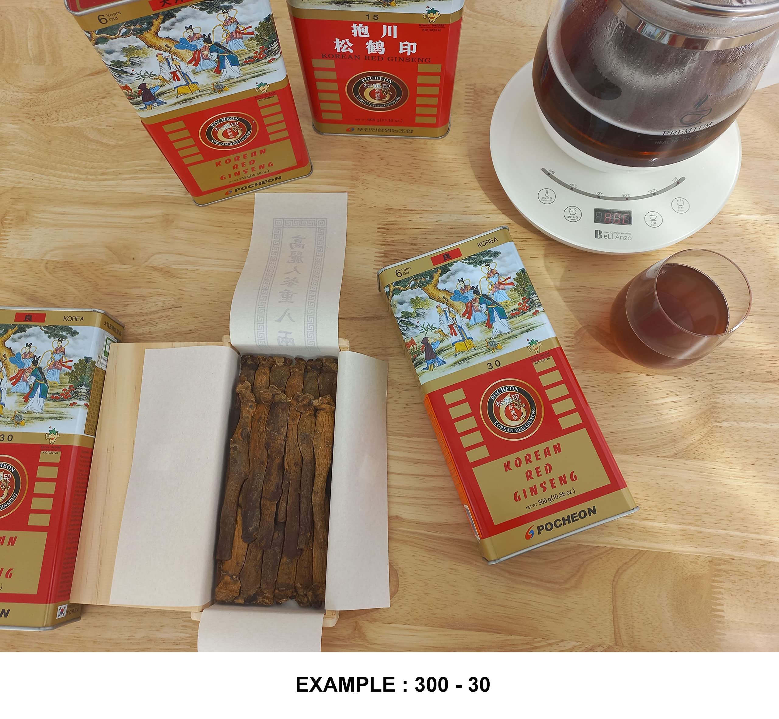 ginseng roots for enhanced endurance