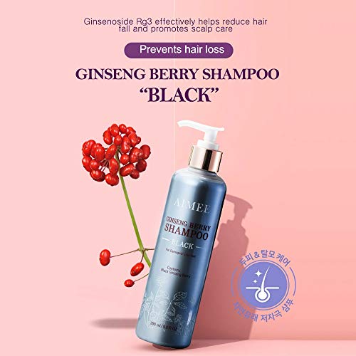 Ginseng shampoo for healthy scalp