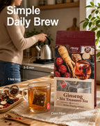 Ginseng Six Treasure Tea for relaxation
