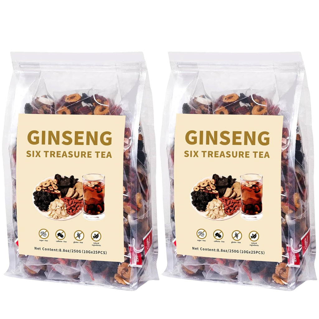 Ginseng Six Treasures herbal tea bags