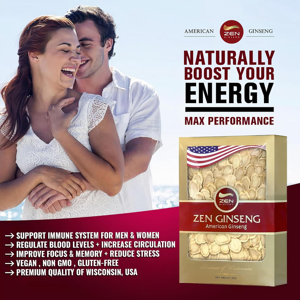ginseng slices for energy boost