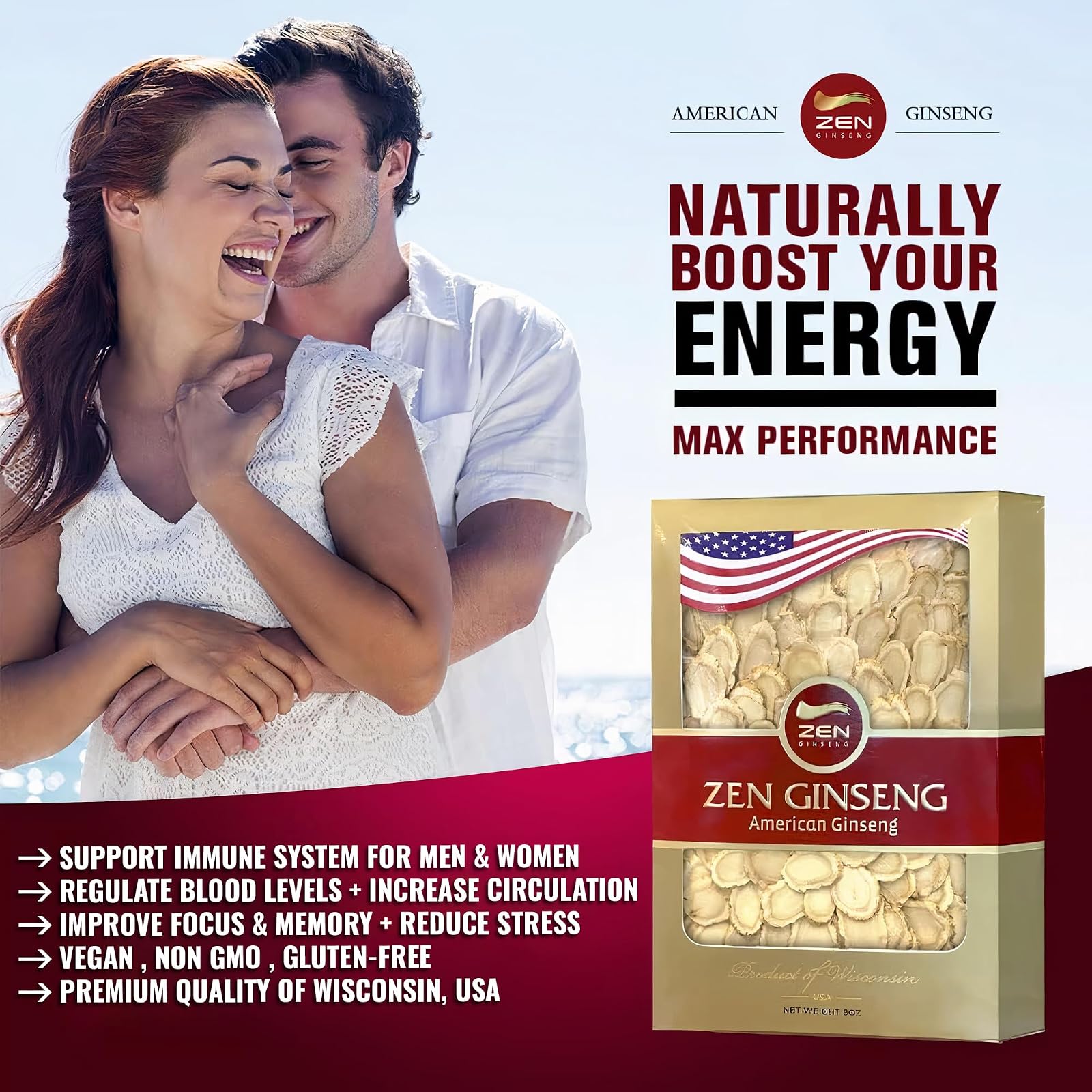ginseng slices for energy boost