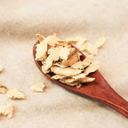 Ginseng slices for herbal remedies