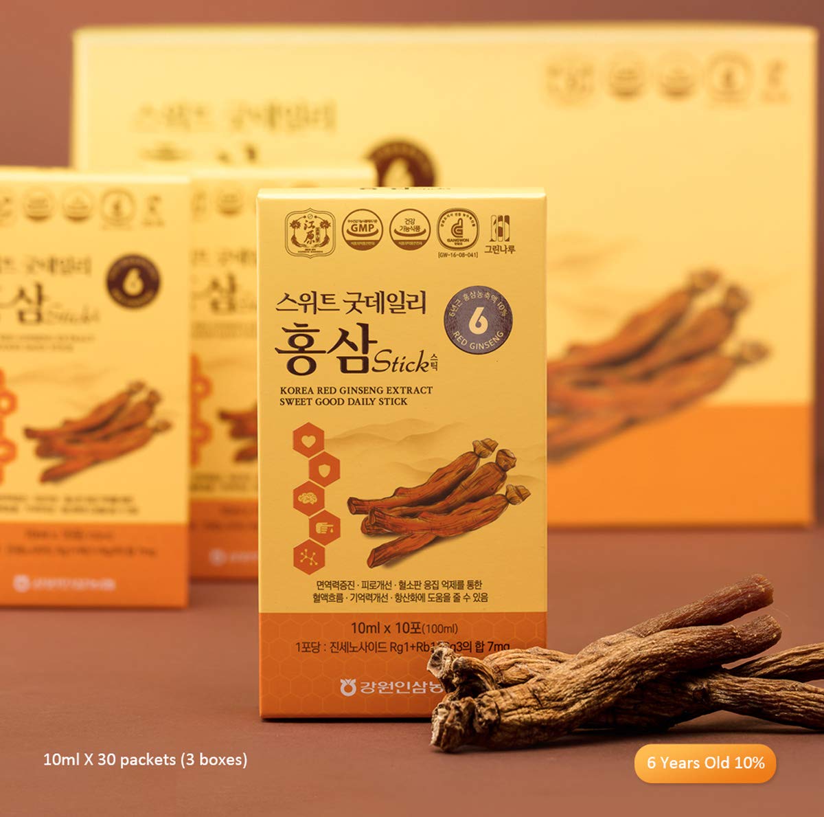 ginseng stick for stress relief