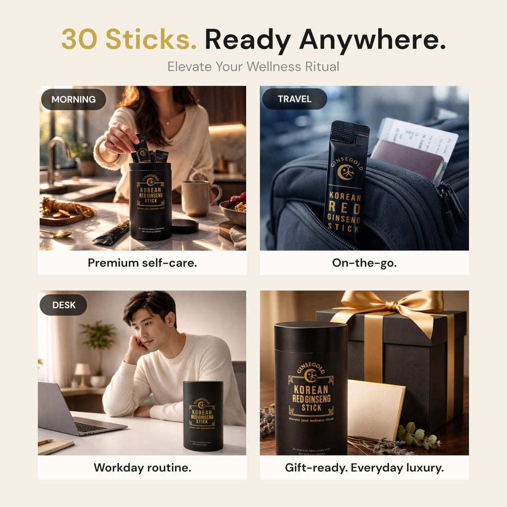 ginseng sticks for busy lifestyles