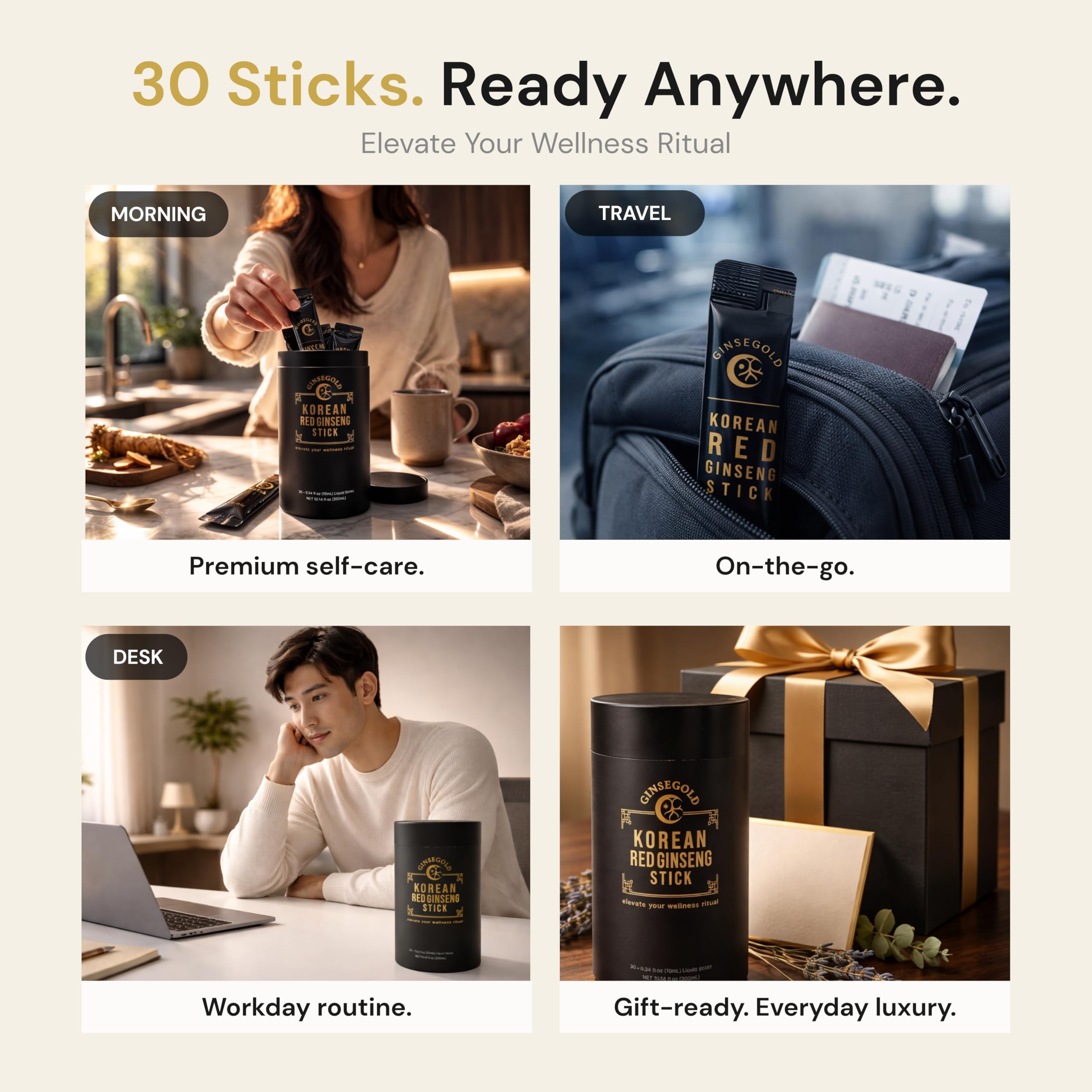 ginseng sticks for busy lifestyles