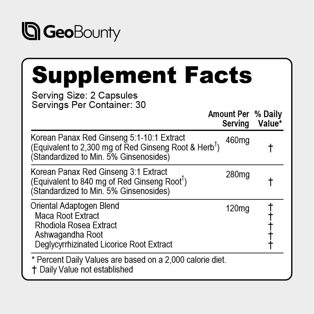 ginseng supplements for active lifestyle