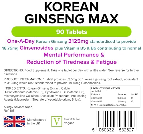 ginseng supplements for overall wellness