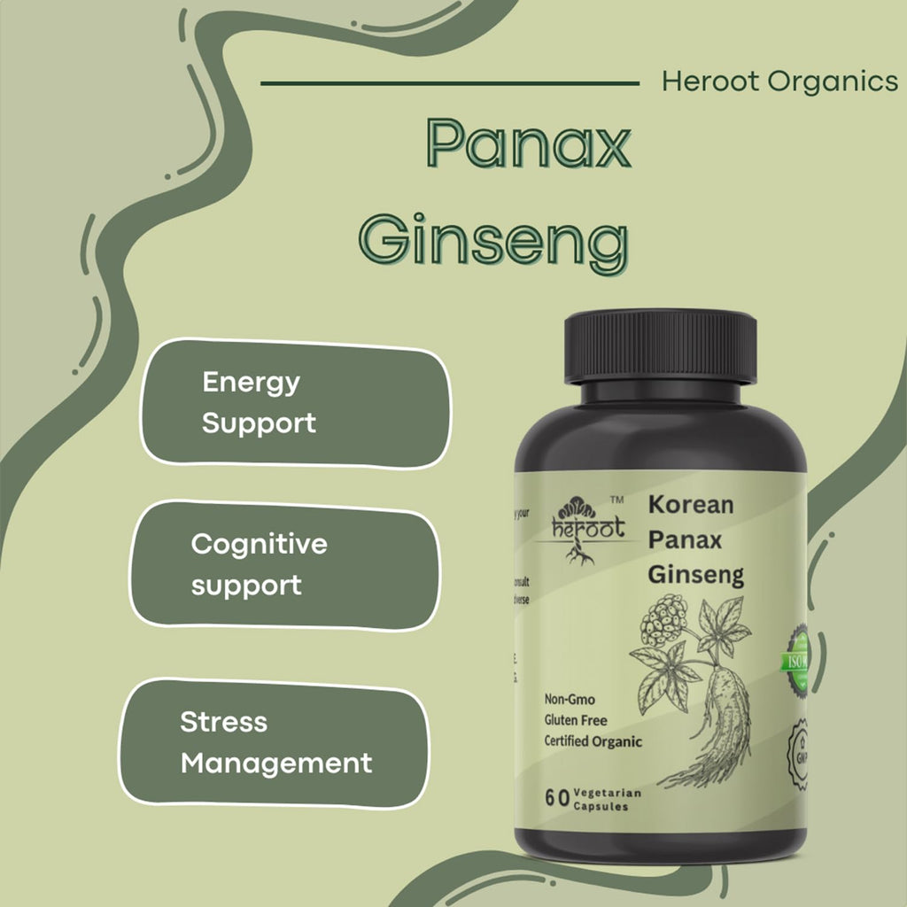 Ginseng supplements for stress relief