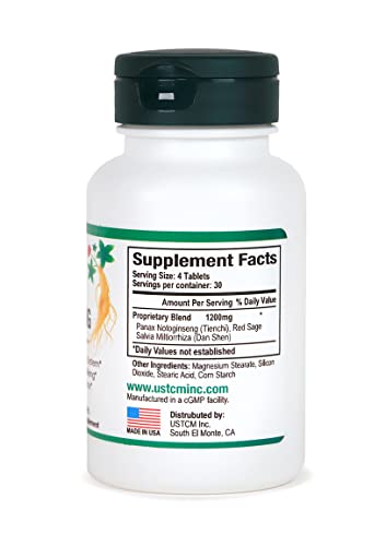 Ginseng tablets for energy support