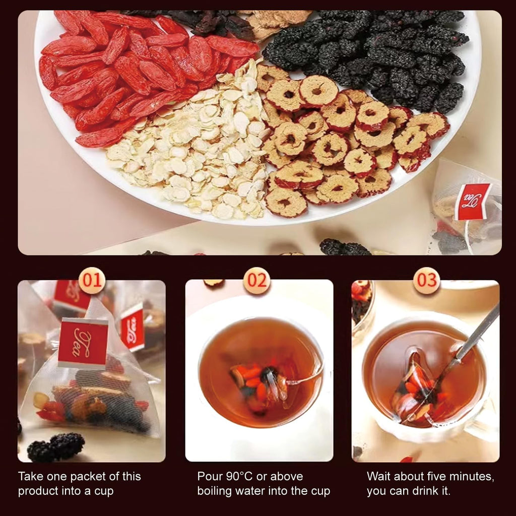 Ginseng tea for cleansing kidneys