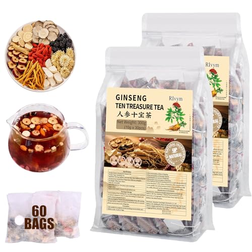 Ginseng Ten Treasures herbal tea bags