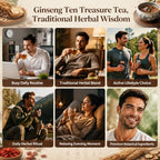 Ginseng Ten Treasures tea for relaxation