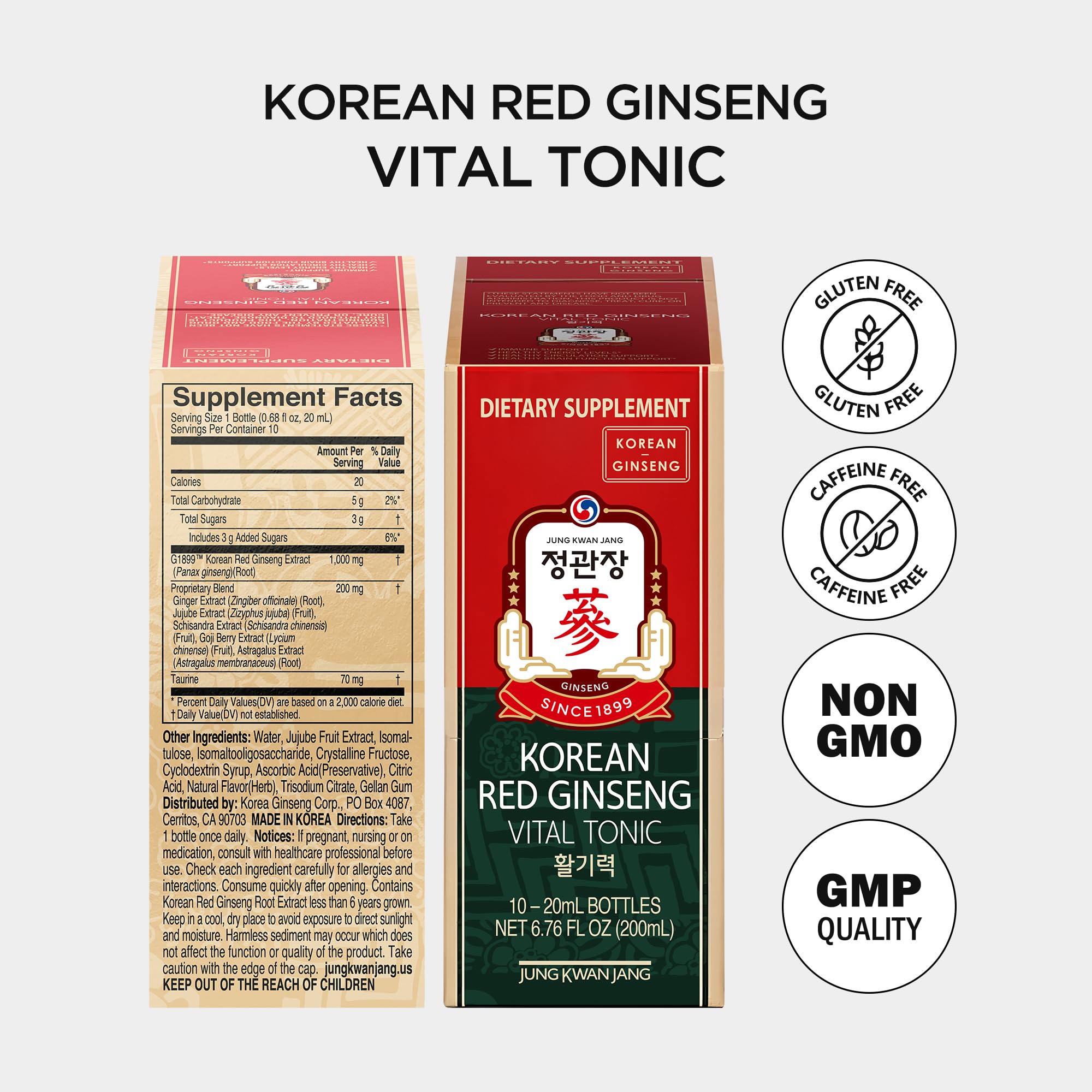 ginseng tonic for overall wellness