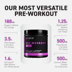 Glacier Grape pre-workout energy boost