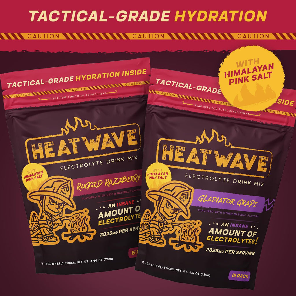 Gladiator grape electrolyte powder packets