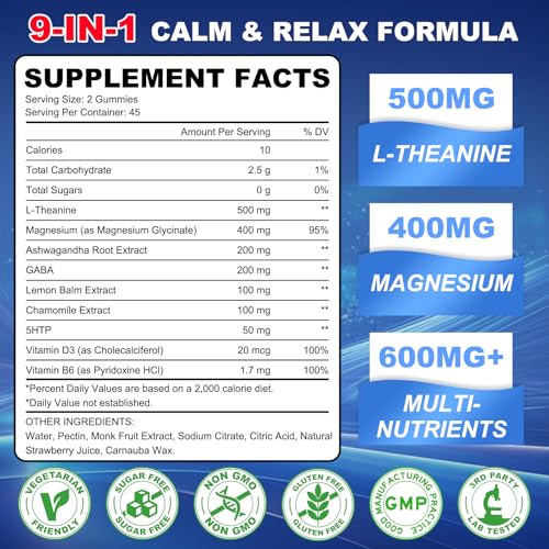 GlaGmrry L-Theanine stress relief