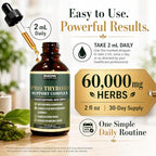 Glandular support drops for metabolism