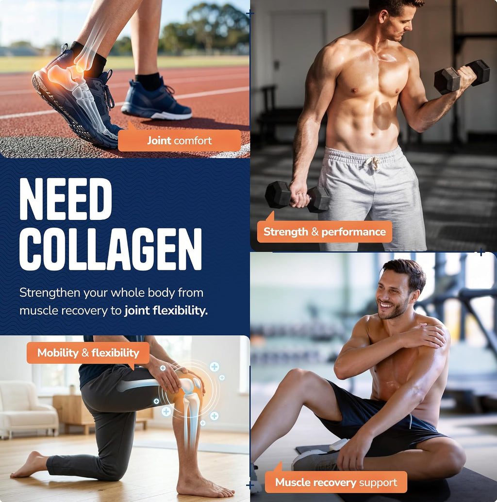 GLANZ collagen for muscle recovery