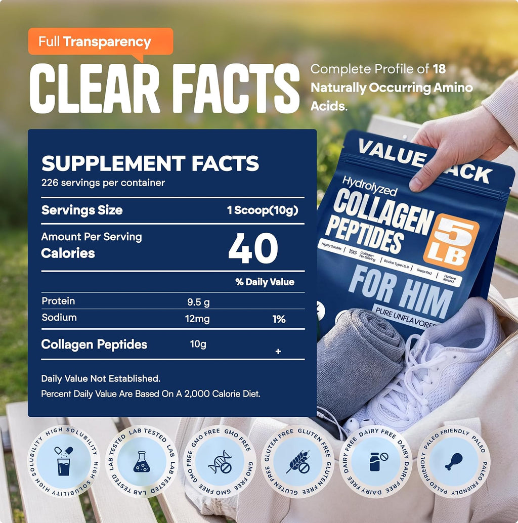 GLANZ collagen peptides for healthy skin