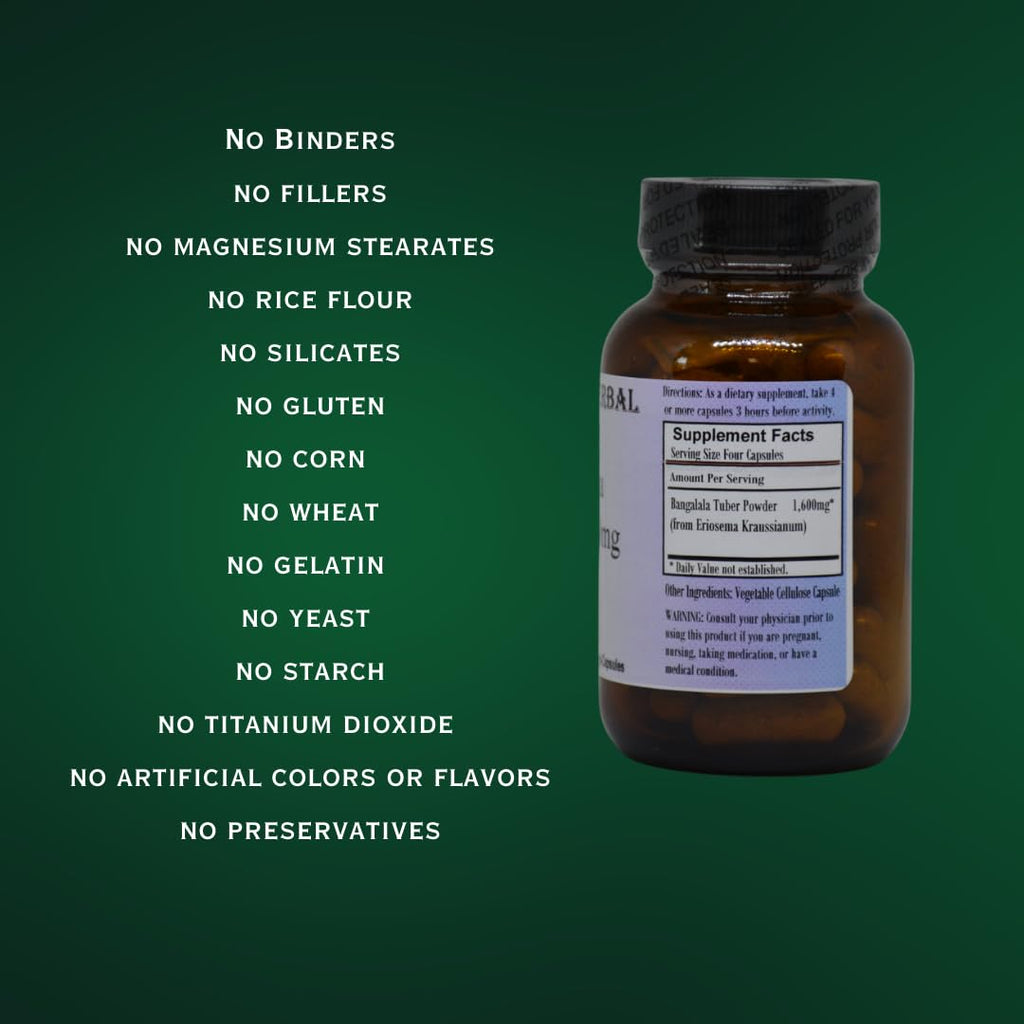 glass bottled herbal supplements