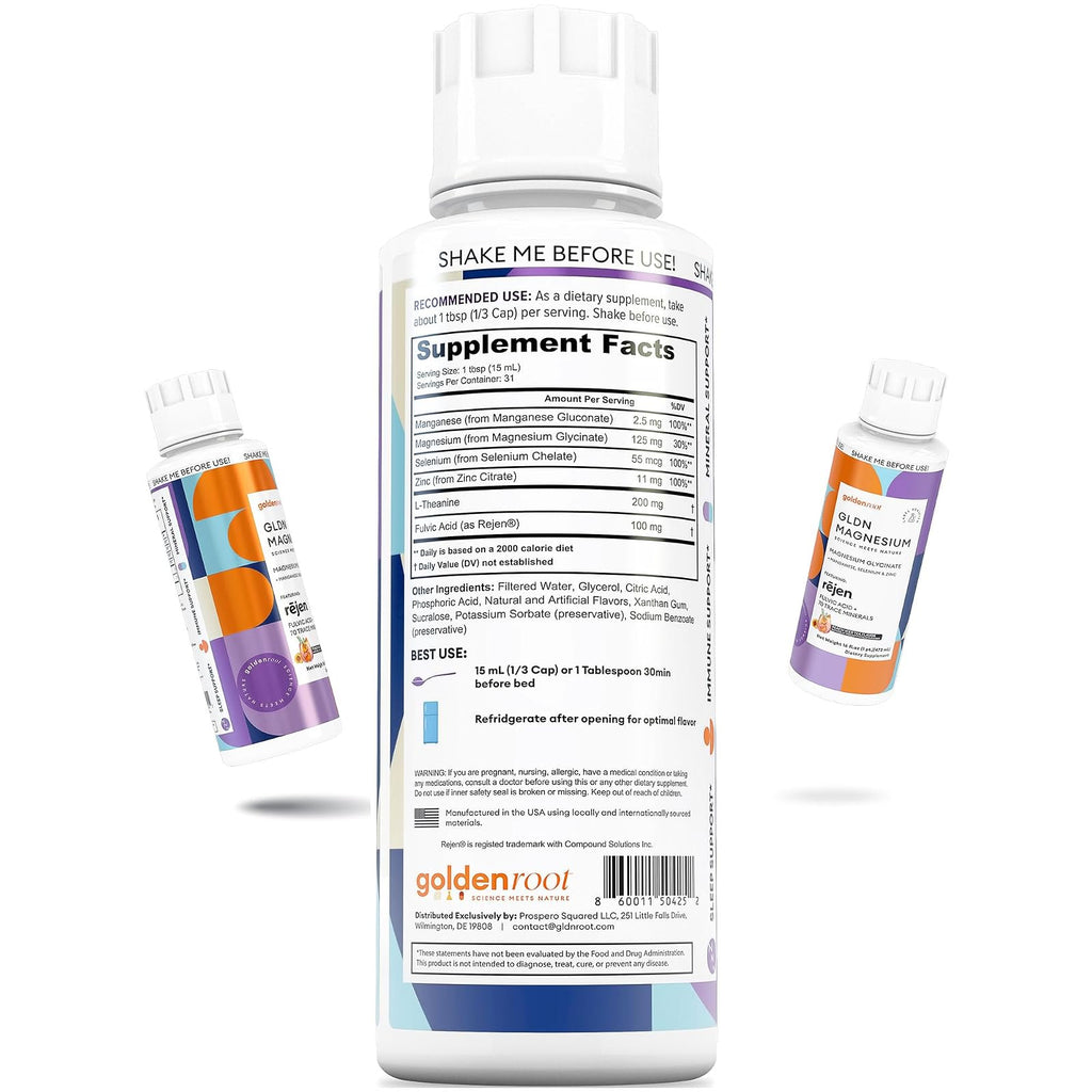 GLDN magnesium syrup for better sleep