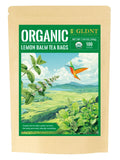 GLDNT organic lemon balm tea bags