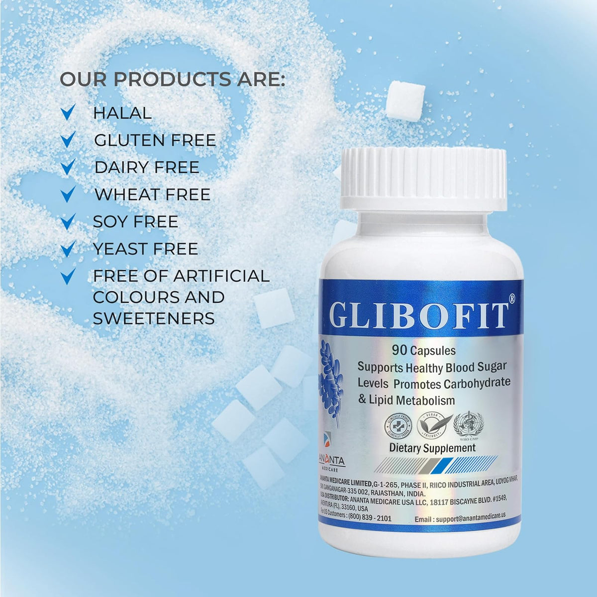GLIBOFIT vitamins for balanced metabolism