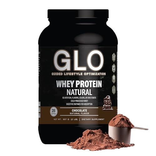 GLO Whey Protein salted caramel flavour