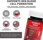 Globulo Rojo iron tablets for vitality