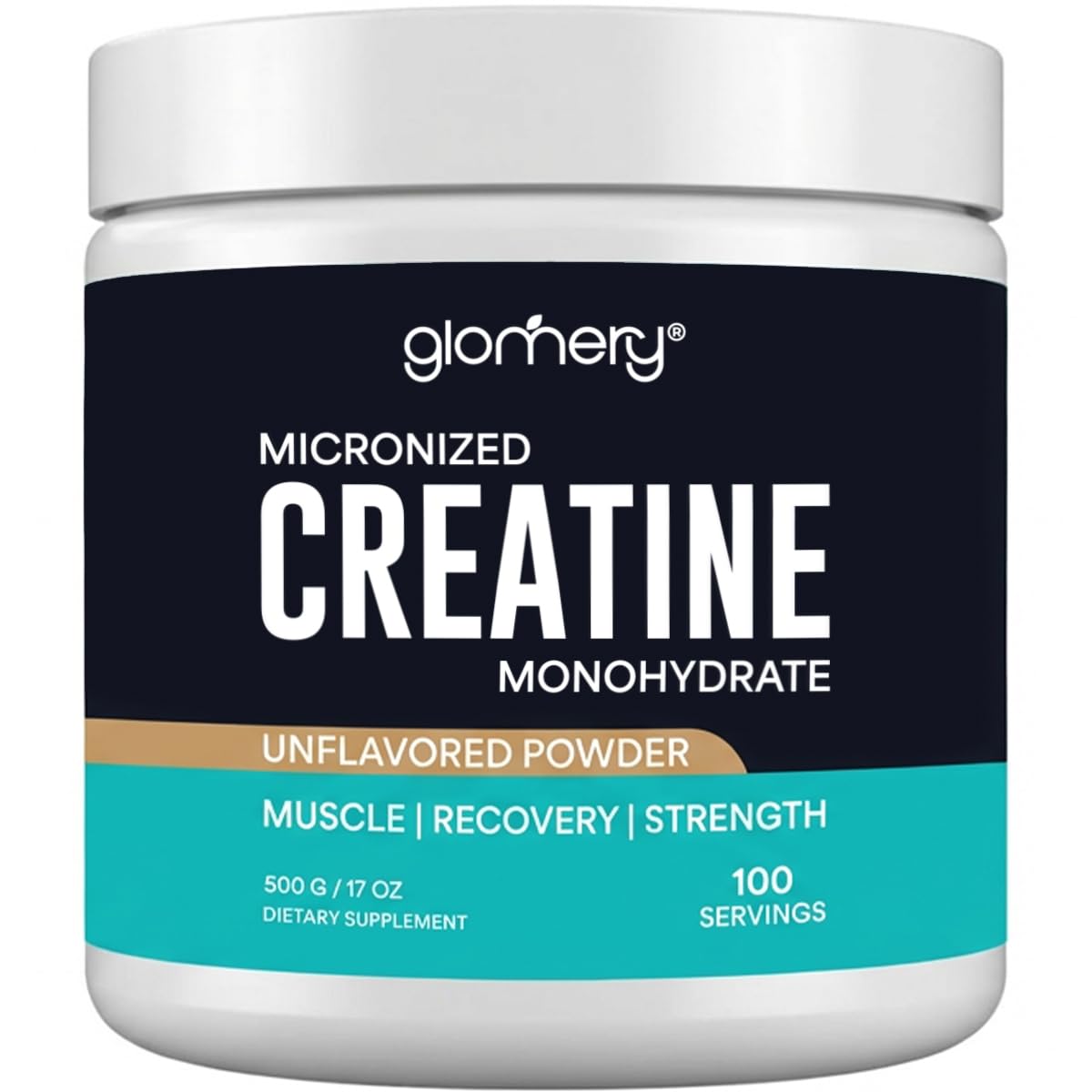 Glomery creatine monohydrate powder