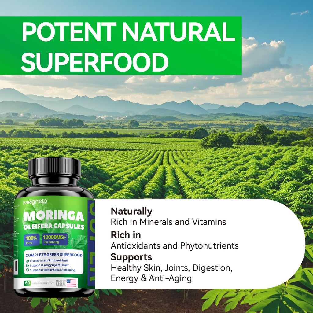 Glorenda Moringa capsules for vitality