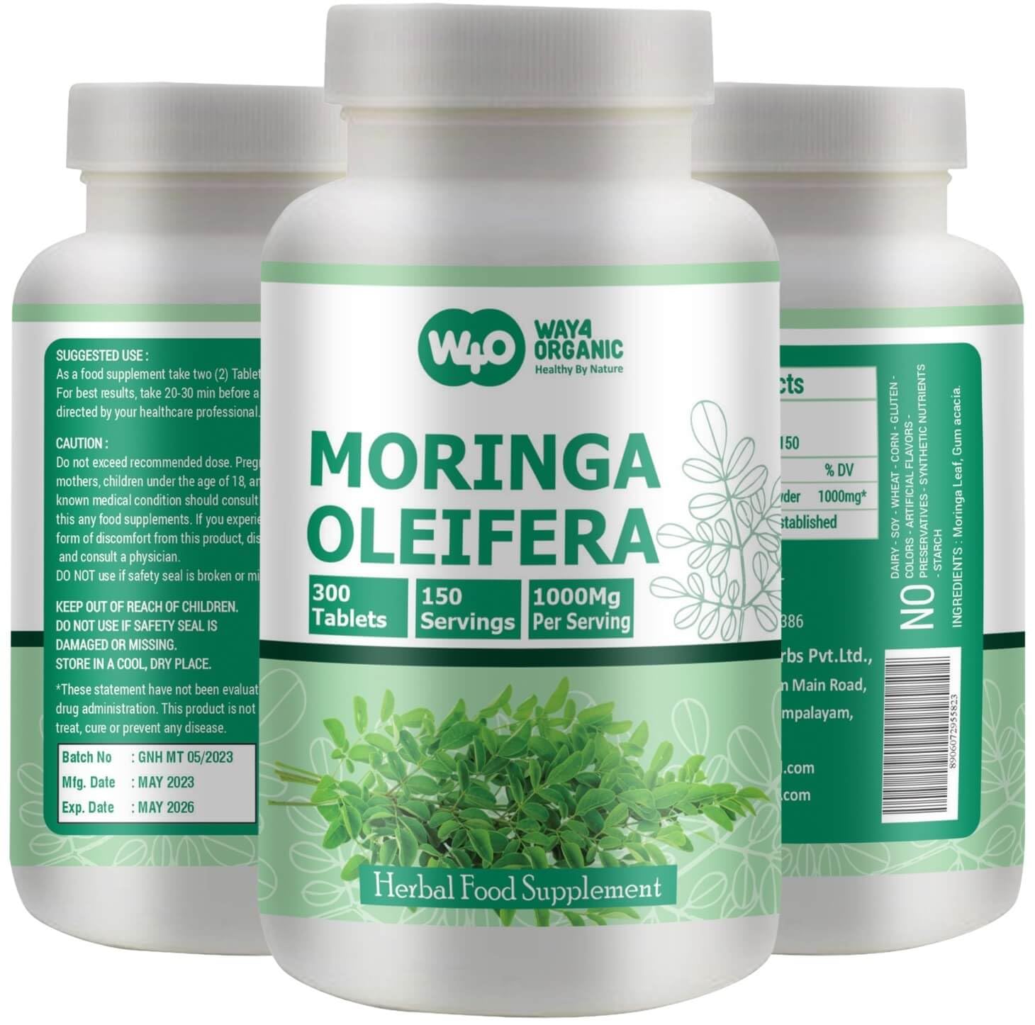 Glorenda moringa capsules for wellness