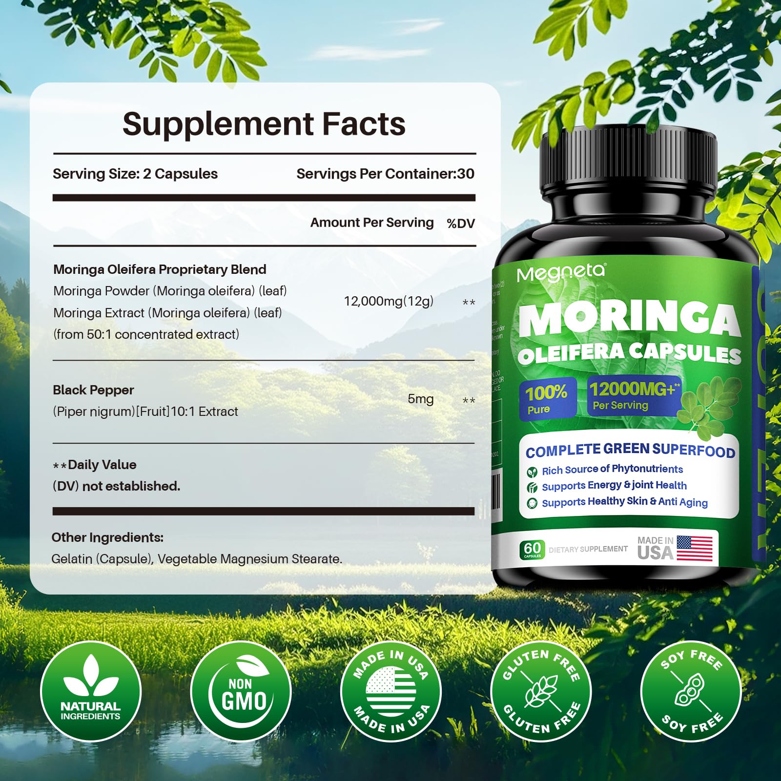 Glorenda Moringa for daily health