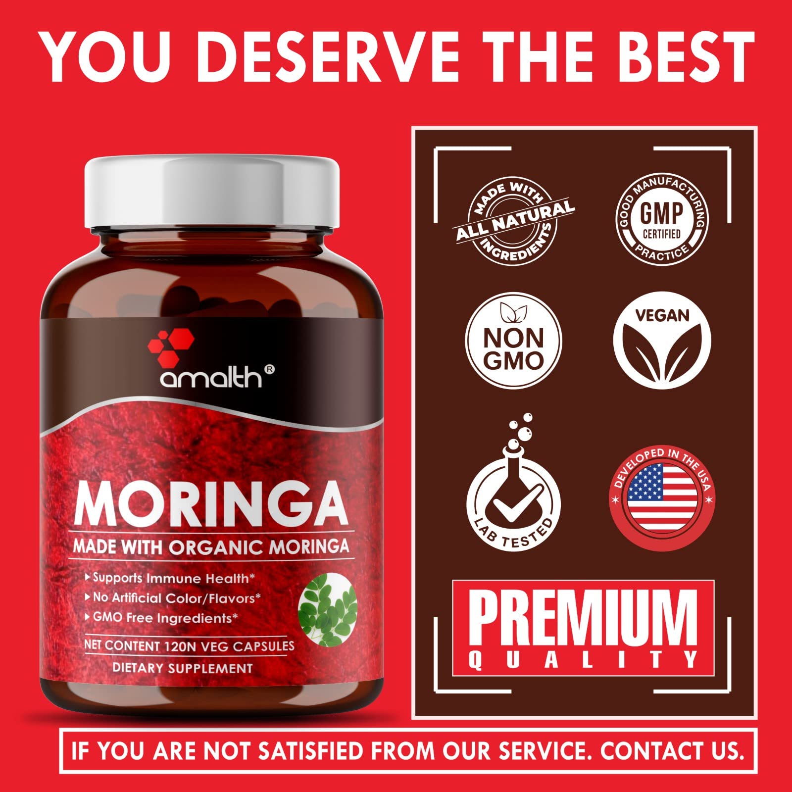Glorenda moringa for holistic health