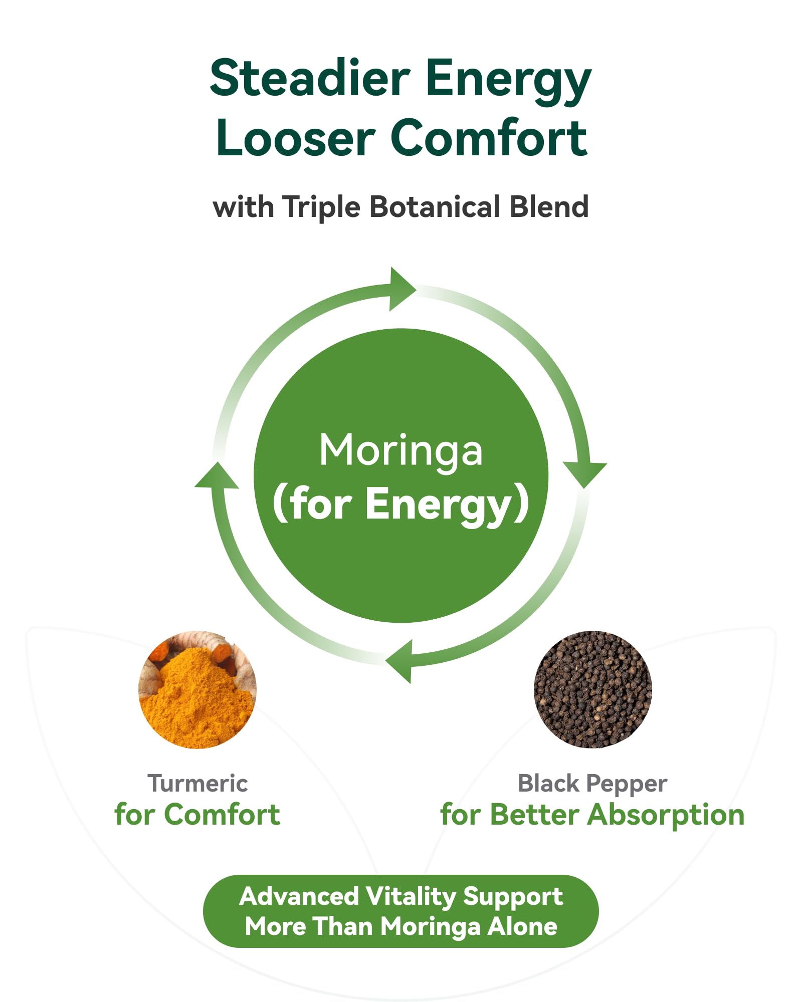 Glorenda moringa for immune support