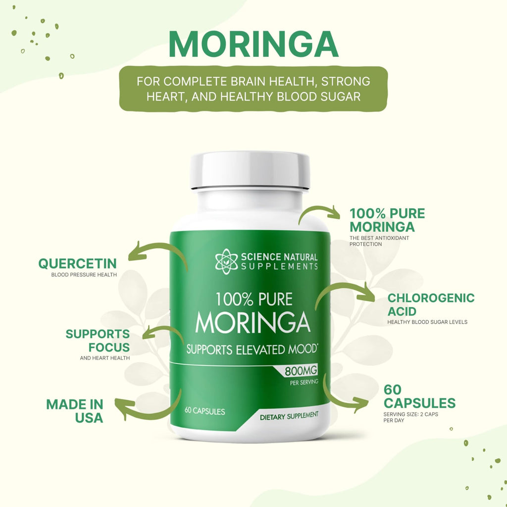 Glorenda moringa for overall health benefits