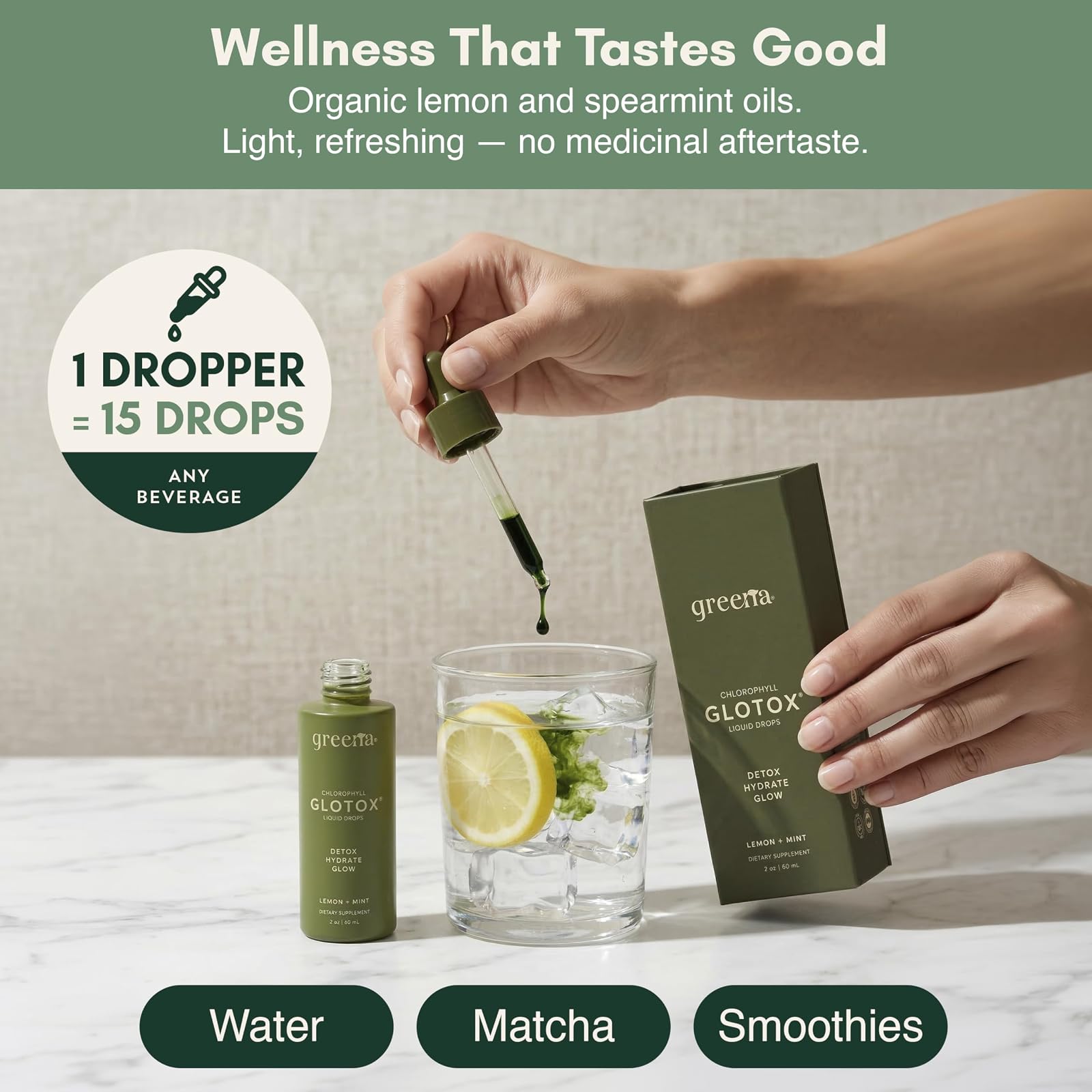 GLOTOX herbal liquid drops for wellness