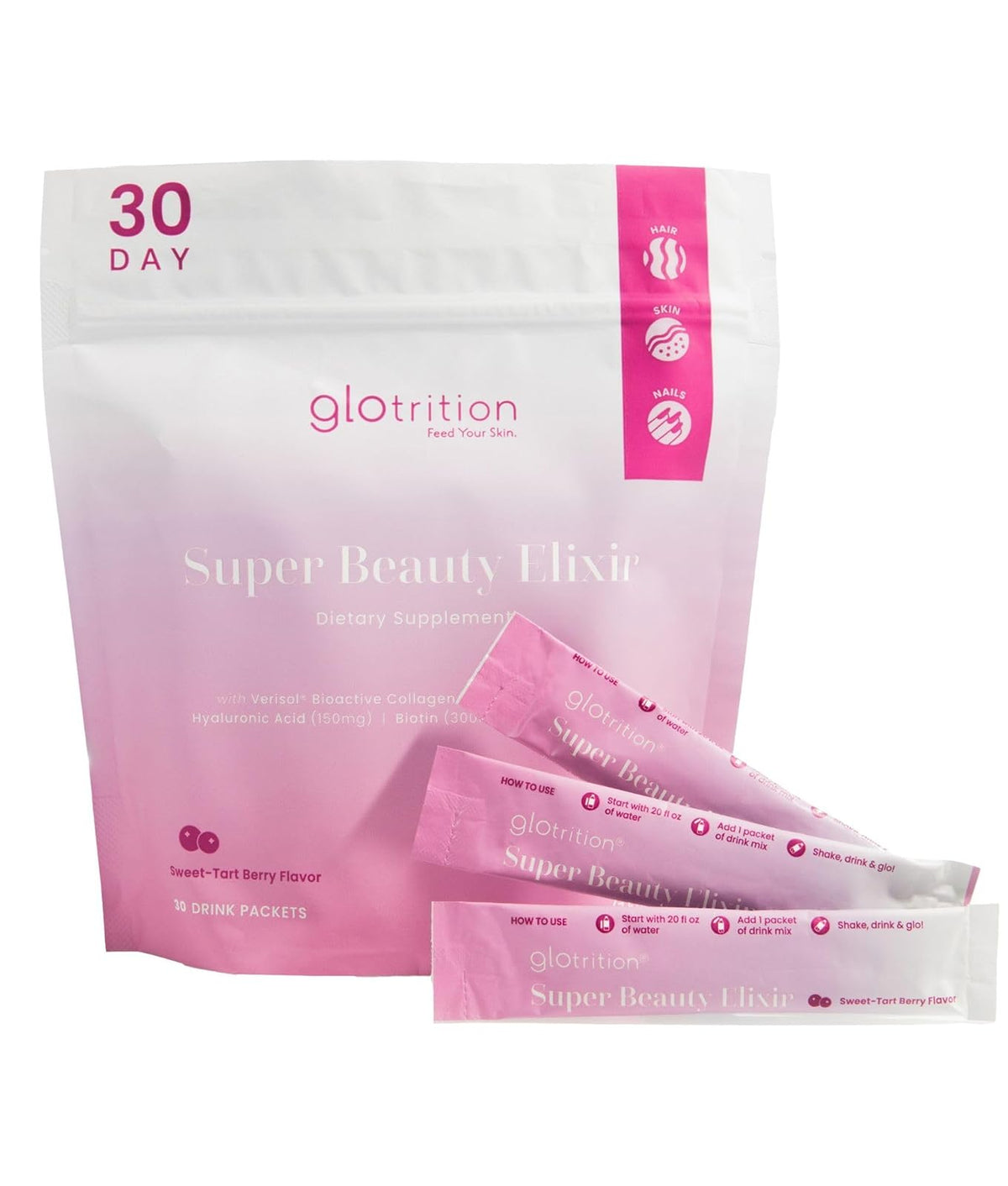 Glotrition collagen peptides powder benefits