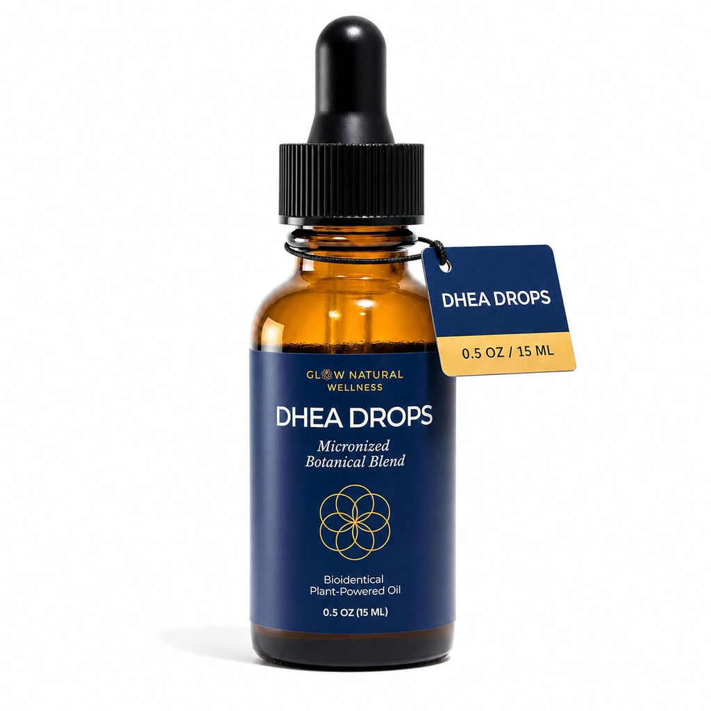 Glow Natural Wellness DHEA drops for vitality