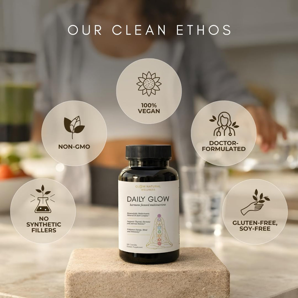 Glow Natural Wellness multivitamins for active living