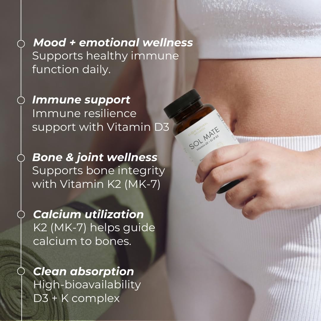 Glow Natural Wellness softgels for energy