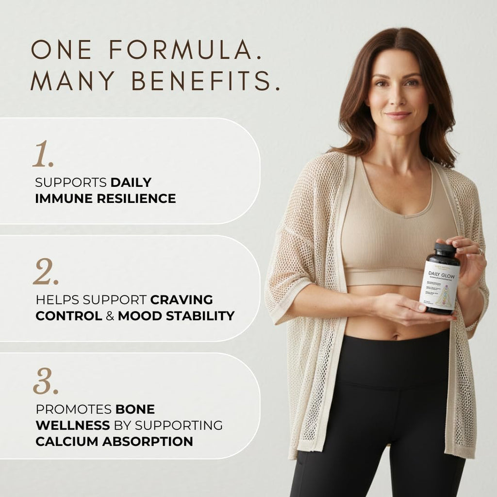 Glow Natural Wellness vitamins for overall health