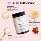 Glow Up collagen powder for youthful appearance