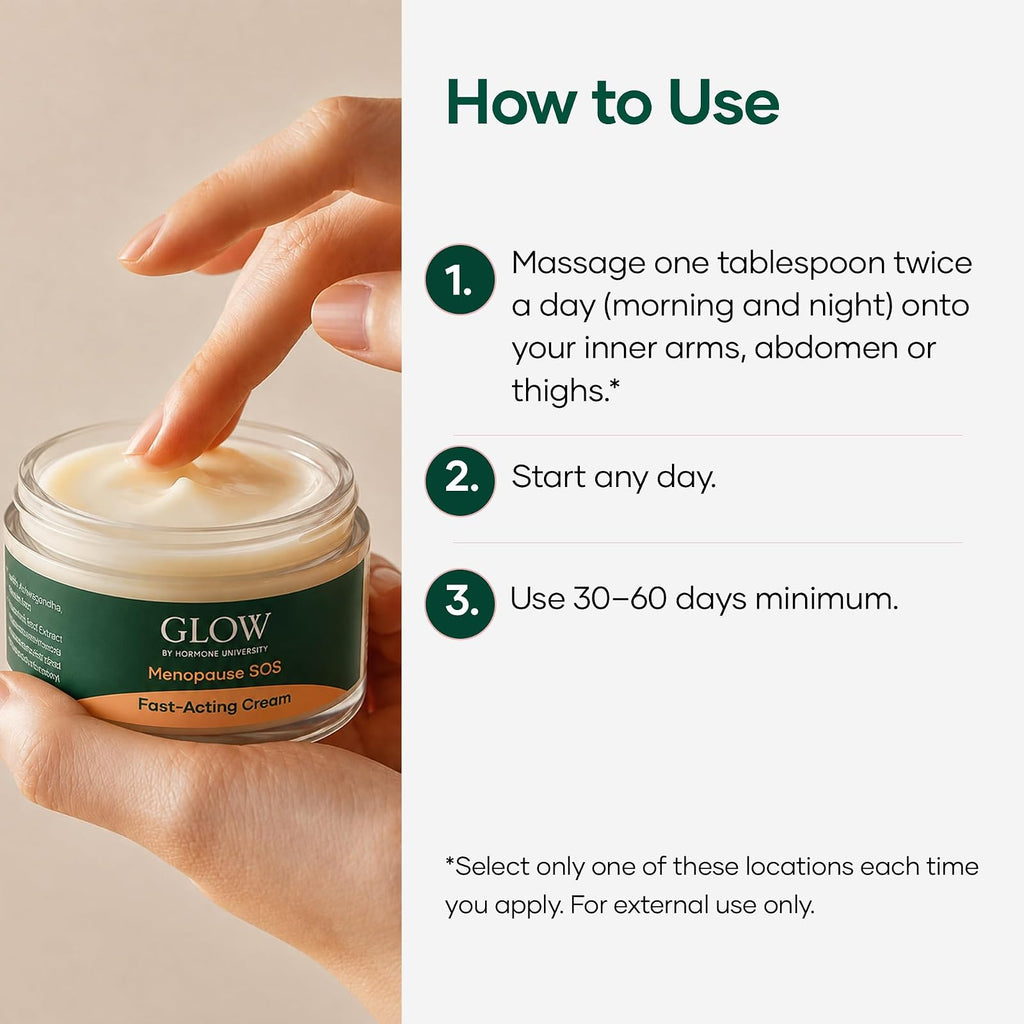 Glow Wild Yam Cream for women's health