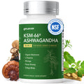 GlowEver ashwagandha capsules for stress relief