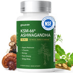 GlowEver ashwagandha capsules for stress relief