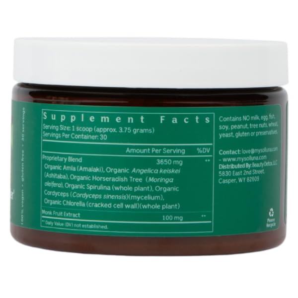 Glowing Greens spirulina immune support